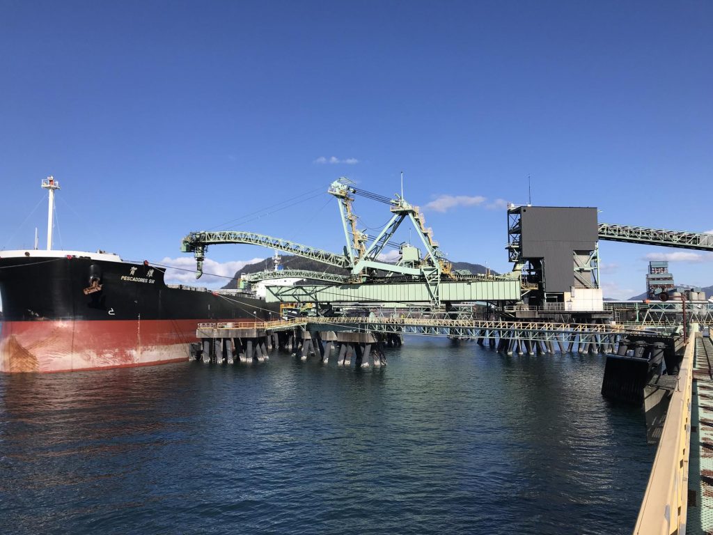 Ship Loaders Alignment Surveys - Kodiak Measurement Services Inc.